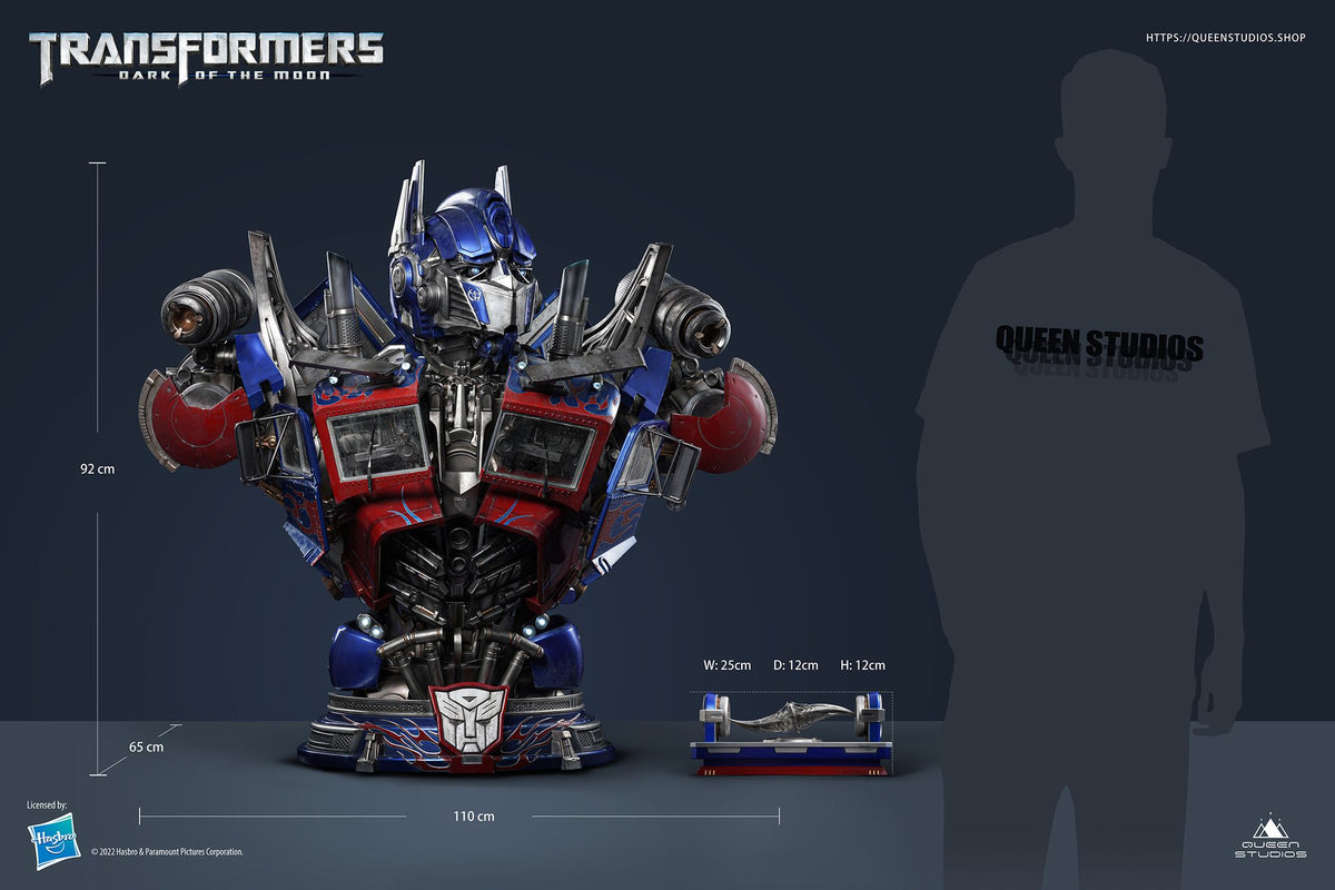 Queen Studios Life Size Optimus Prime Bust – Glorious Toys Online Store
