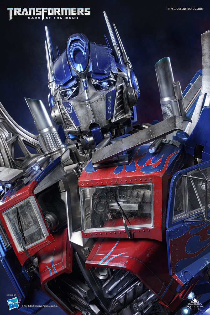 Queen Studios Life Size Optimus Prime Bust – Glorious Toys Online Store