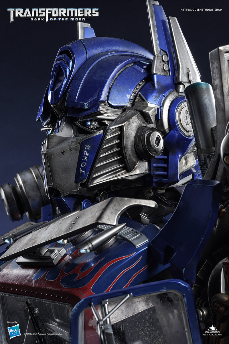 Queen Studios Life Size Optimus Prime Bust – Glorious Toys Collectibles ...