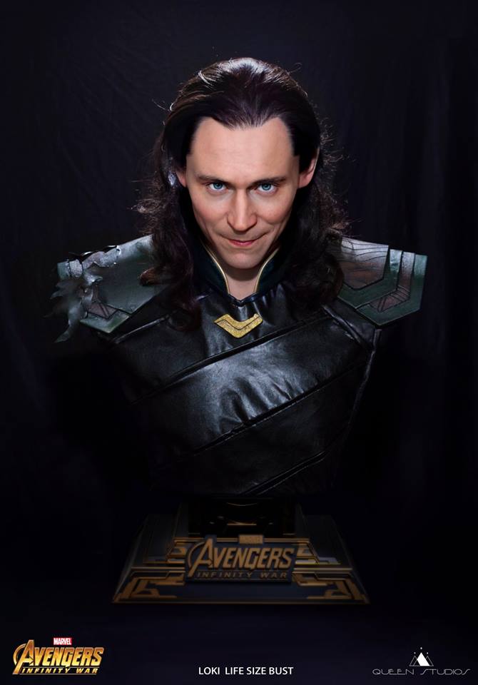 Queen Studios Life Size Loki Bust – Glorious Toys Collectibles Online ...