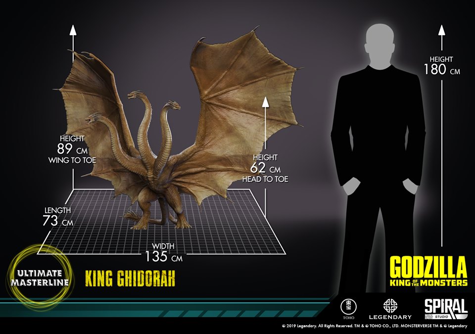 Spiral Studio King Ghidorah Standard Edition – Glorious Toys ...